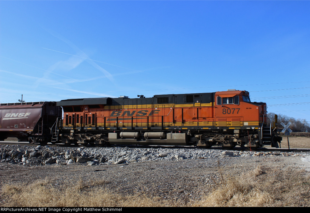 BNSF 8077 - DPU